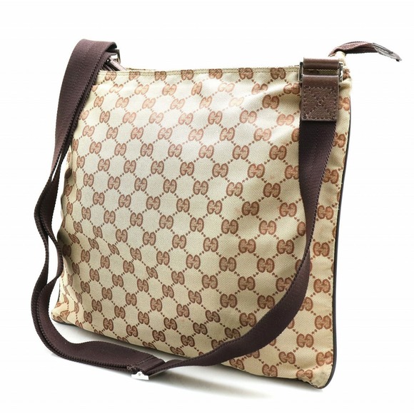Gucci | Bags | Gucci Gg Tan Shoulder Bag Crossbody | Poshmark